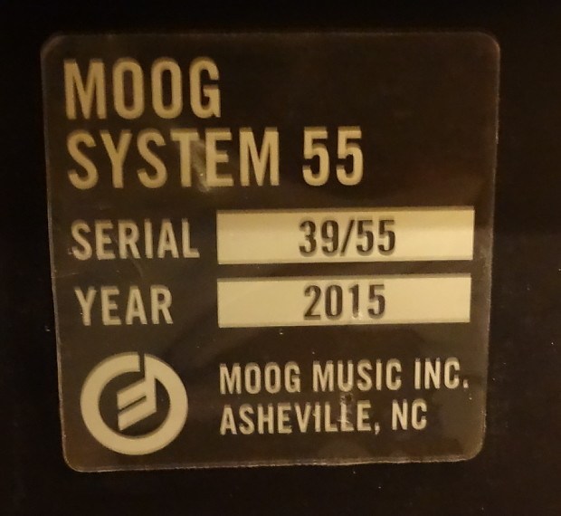 Moog System 55 with essential extras | Reverb