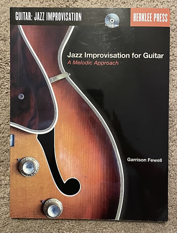 Berklee - Jazz Improvisation for Guitar - Book & CD | Reverb