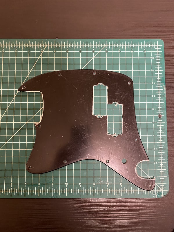 Lefty Ibanez Talman TMB100 Black Bass Pickguard | Reverb