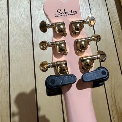 Schecter Diamond Series Prince Cloud Guitar Pink | Reverb Deutschland