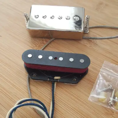 Dawgtown Custom Telecaster Pickups Red/Nickel A5 | Reverb