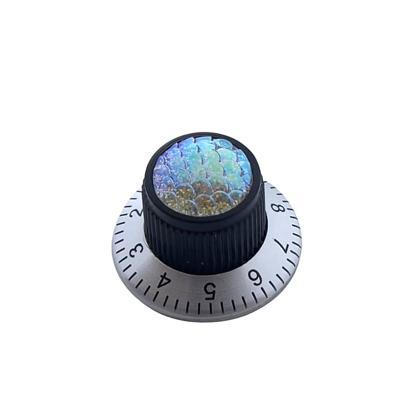 Dragon Scales (Blue - Sky) - Custom Guitar Knobs - Vintage | Reverb