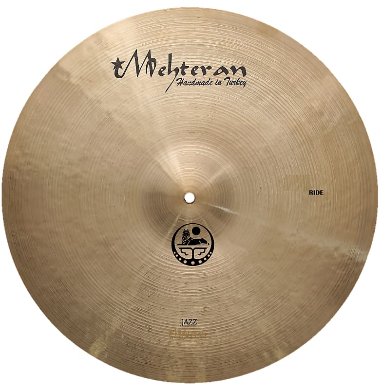 Mehteran Cymbals 22" Jazz Ride Sizzle/Rivets | Reverb