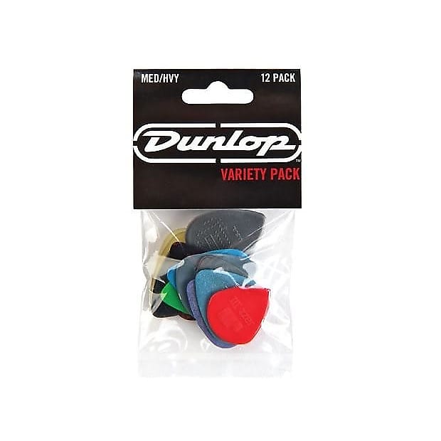 Dunlop Pick Variety Pack, Medium/Heavy | Reverb