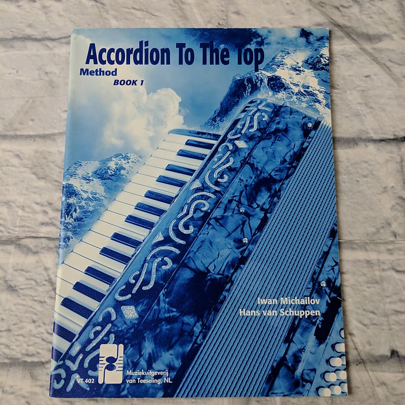 Accordion To The Top method Book 1 | Reverb