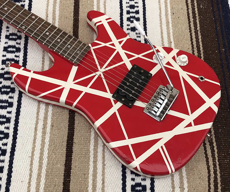 1980s MIK Memphis EVH copy Frankenstein 3/4 sized 24in.scale | Reverb