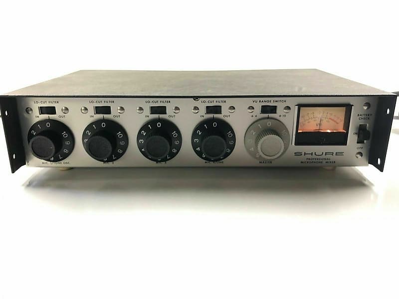 Shure M67 Microphone / Line Level Audio Mixer - 6 | Reverb Canada