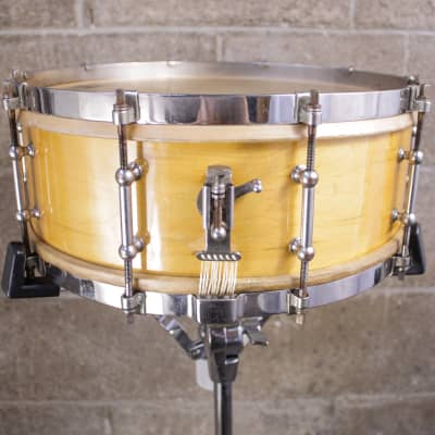 Graham Lear's Super-Ludwig Wood Shell Late '20's 5" x 14" | Reverb