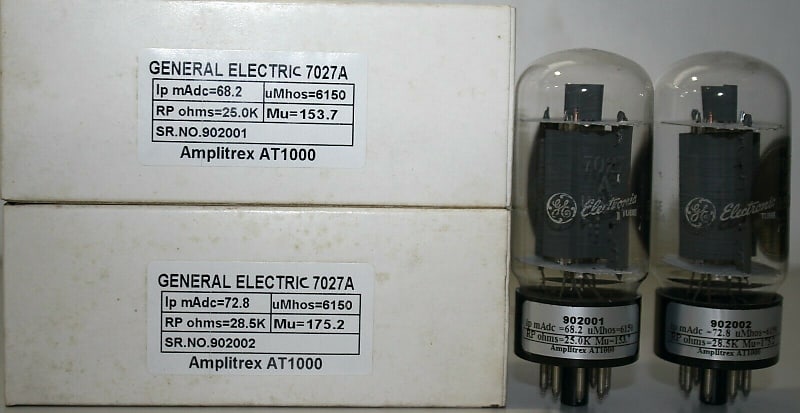 1MP NOS 7027A GENERAL ELECTRIC Made U.S.A Amplitrex | Reverb France