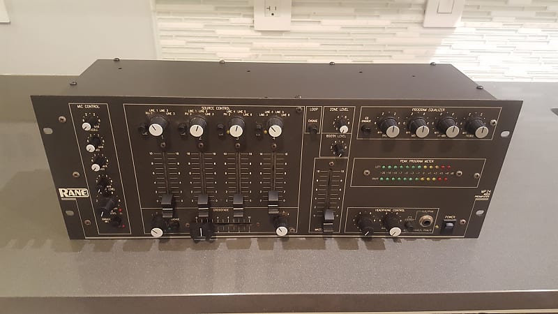 Rane MP24 DJ Mixer (excellent condition) | Reverb Australia