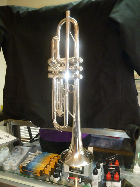 Holton Maynard Ferguson Trumpet 5510XX Silver | Reverb