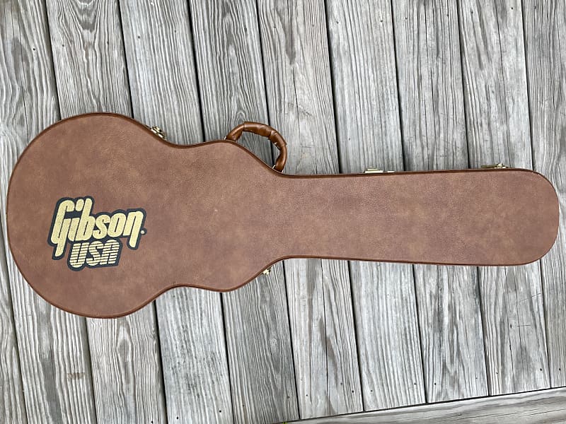 Brown & Pink '90s /'00s Gibson Les Paul Case | Reverb
