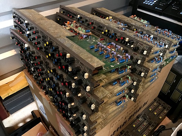 Vintage MCI 600 Series Analog Mixing Console Channel Strips - | Reverb