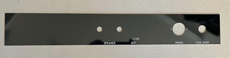 Marshall JTM45 Reverse Reproduction Traffolite Rear Panel for | Reverb