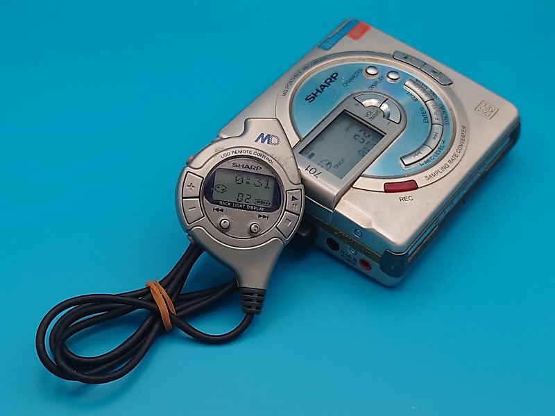 Sharp MD-MS701 md recorder rebuilt with new gear | Reverb