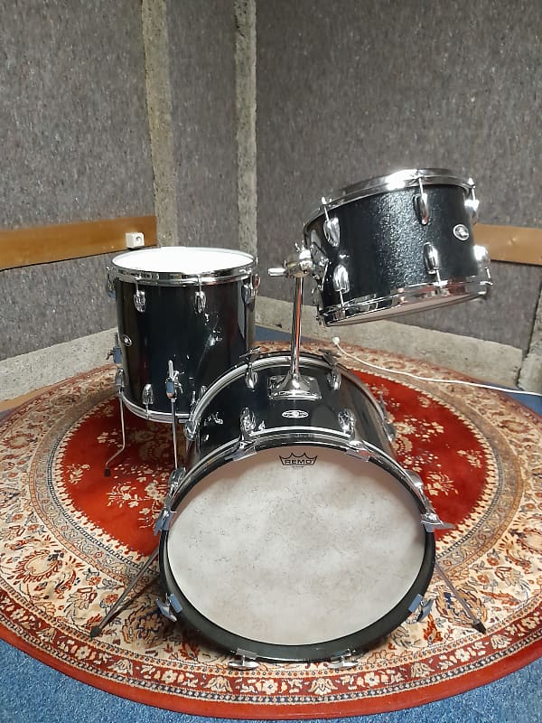 Slingerland Bop kit 70's - Black sparkle | Reverb