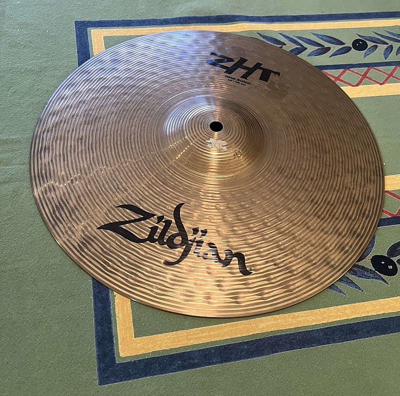 Zildjian 14" ZHT Mastersound Hi-Hat Cymbal (Bottom) 2007 JG | Reverb