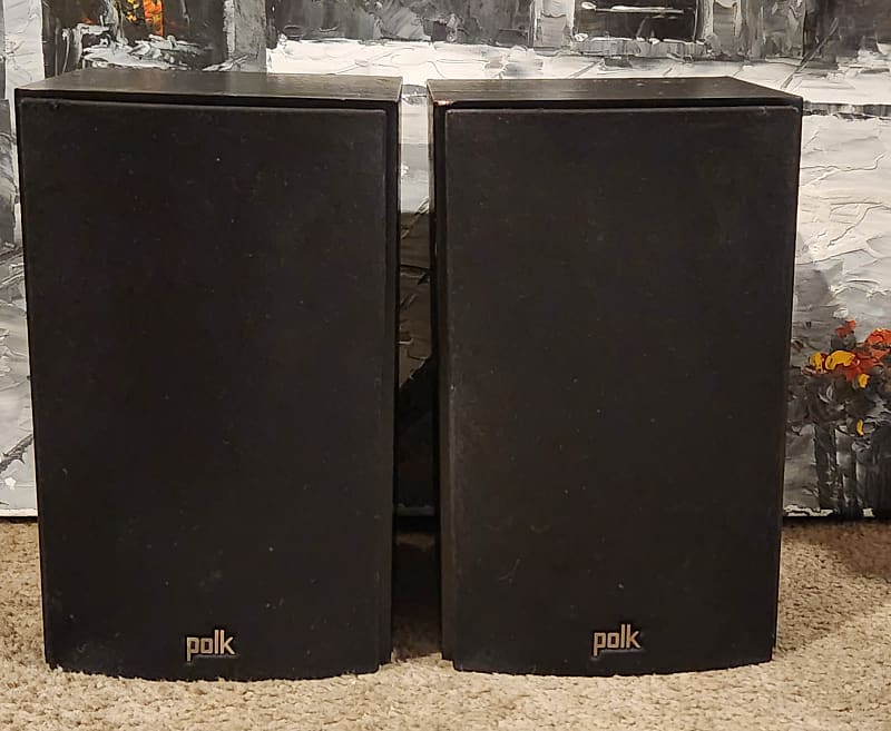Polk Polk Audio T15 Home Theater Bookshelf Speakers 2000 - | Reverb