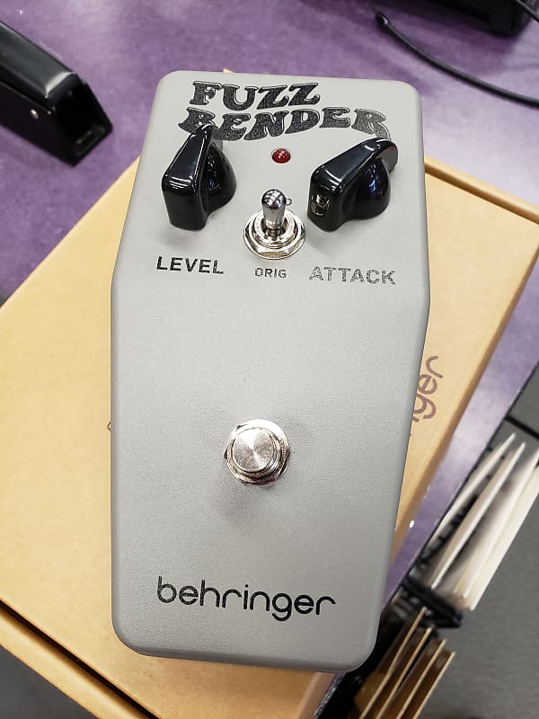 Behringer Fuzz Bender 2025 Re-Issue Rare Fuzz Pedal | Reverb