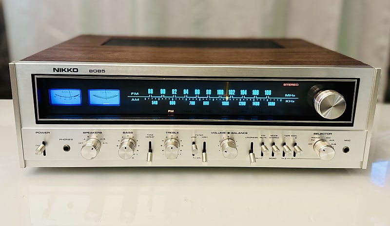 Vintage Nikko 8085 Stereo Receiver (45 WPC) - Serviced + | Reverb