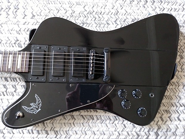 Left-Handed Dillion Phoenix 2016 Black with Black Hardware | Reverb
