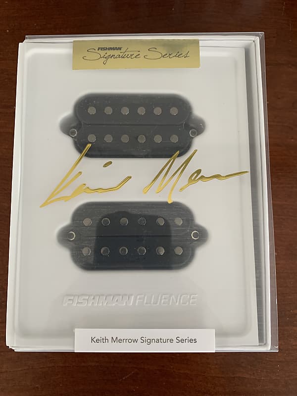 Fishman Fluence Keith Merrow 2020s - Black | Reverb