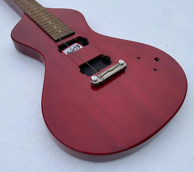 Custom Red Hawaiian Guitar Body and Neck DIY Project | Reverb