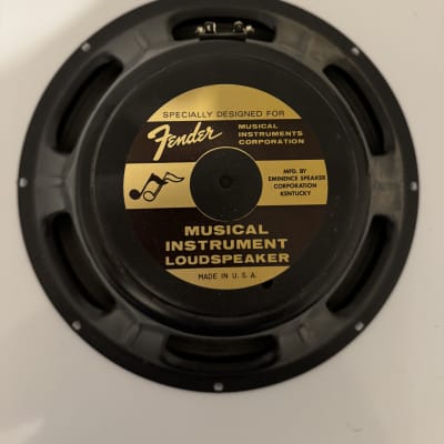 Fender Deluxe Reverb speaker baffle circa 1969, good | Reverb