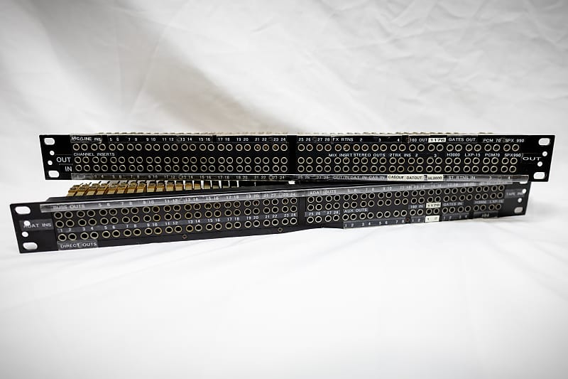 Pair of 144 point TT Patch Bay for inserts | Reverb