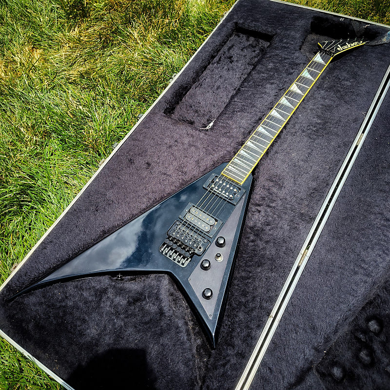 Jackson USA Rhoads RR-1 Mid/late 90s - Black | Reverb