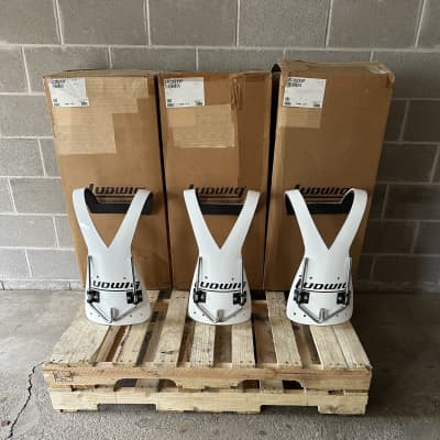 Ludwig USA Made Marching Tri Tom With Vest Carrier - White | Reverb