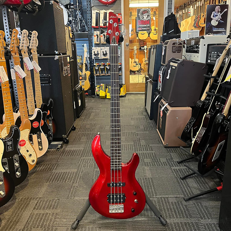 Aria Aria Pro II Electric Bass 2010s Red Metallic | Reverb