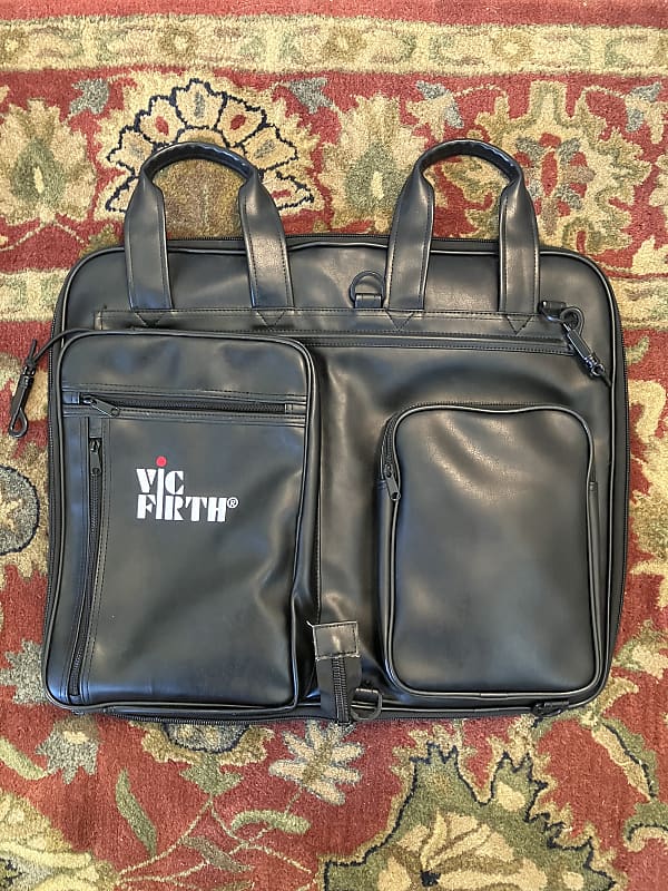 Vic Firth SBAG 2 Deluxe Leather Stick Bag | Reverb