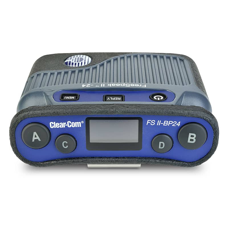 Clear-Com FSII-BP24-X4 FreeSpeak II 2.4 GHz Intercom Belt | Reverb