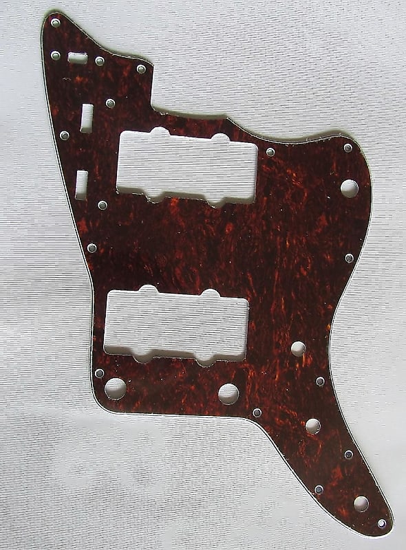 Tortoise Shell Guitar Scratch Plate Pickguard JM Style | Reverb UK