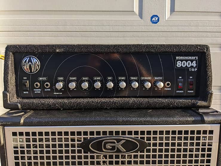 SWR Workingman 8004 T/O/P Bass Amplifier (Los Angeles, CA) | Reverb