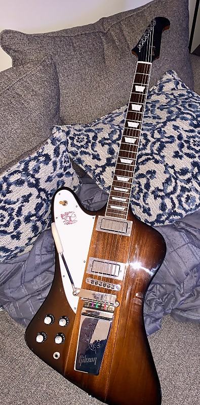 Lefty Left handed Gibson Firebird 2019 - Tobacco Burst | Reverb