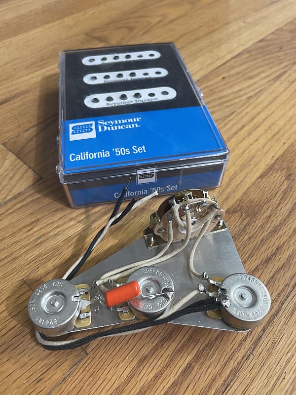 Seymour Duncan SSL-1 CA 50's Vintage Pickup Set Stratocaster | Reverb