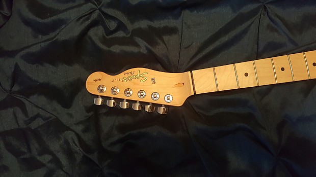 Fender Squier Telecaster Neck Unknown Maple | Reverb
