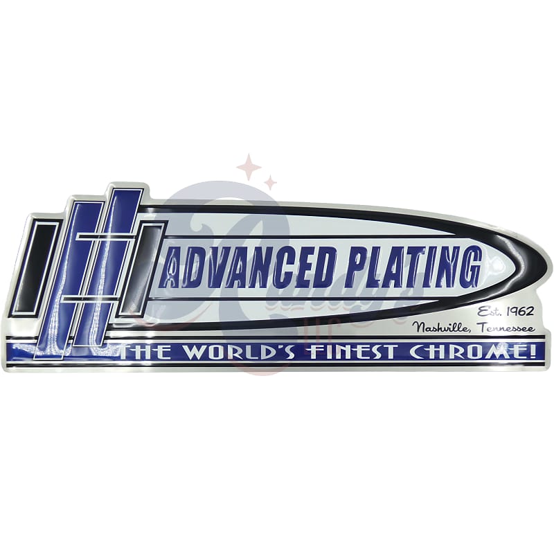 Advanced Plating | "The World's Finest Chrome!" Pressed Metal | Reverb