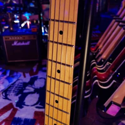 Alvarez AE10 Telecaster Guitar Alder/Maple 1995 Gloss Black | Reverb