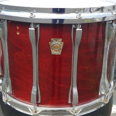 Ludwig Classic Deep Rock Snare Drum 80s Cherry Mahogany Stain | Reverb