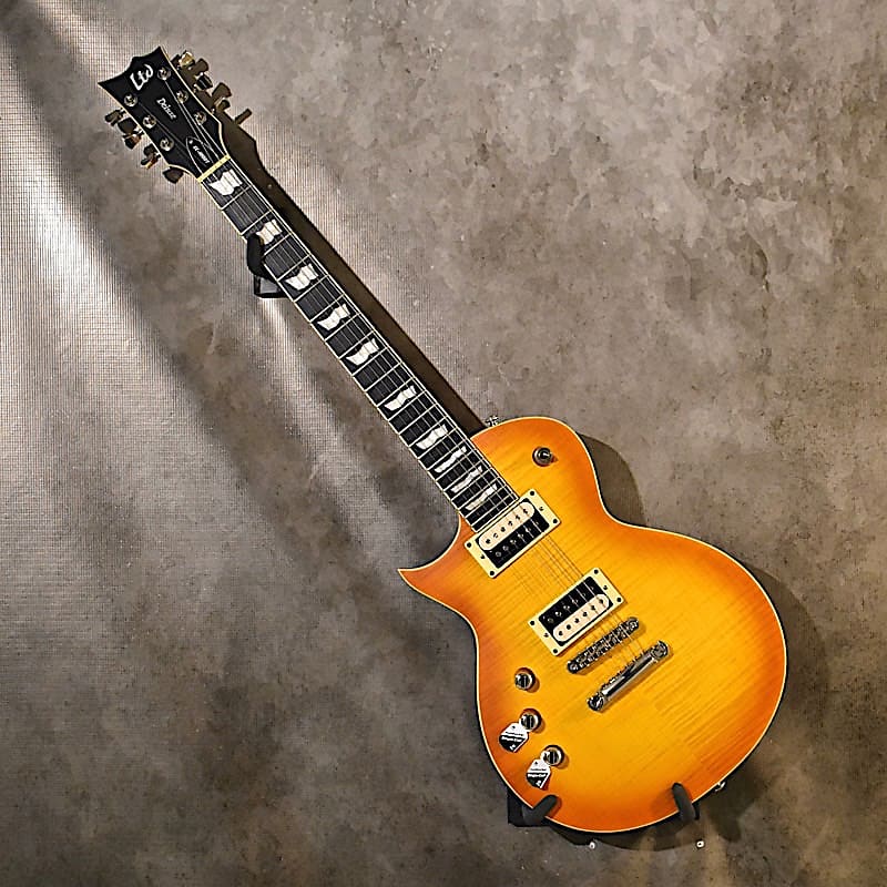 ESP Left Handed LTD EC-1000T 2019 Honey Burst Satin Lefty | Reverb UK