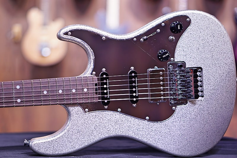 ESP Original SNAPPER FR Silver sparkle E8380212 | Reverb