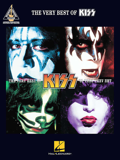 The Very Best of KISS Guitar Recorded Version | Reverb