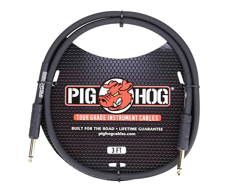 Pig Hog PH3 Tour Grade 1/4 Instrument Cable | Reverb