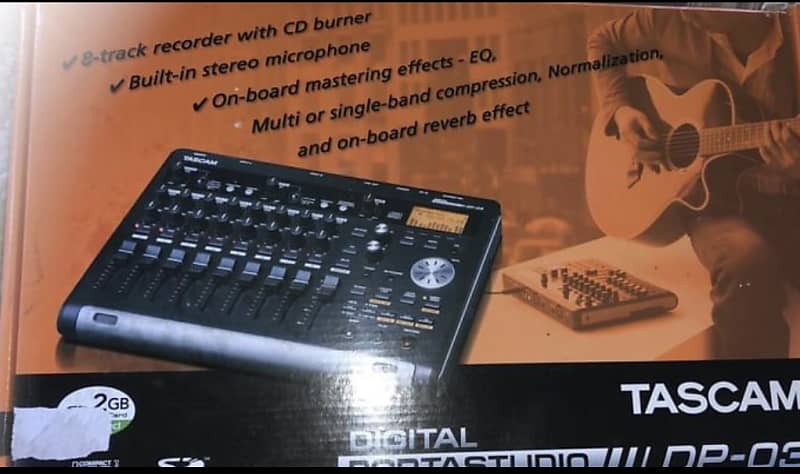 TASCAM DP-03 2009 - Black | Reverb