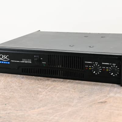 QSC 1450 RMS Rack-Mounted Power Amp - Black | Reverb