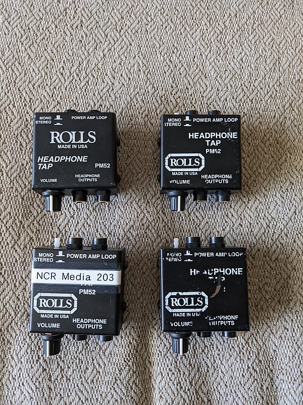 Rolls PM52 Headphone Tap x4 | Reverb