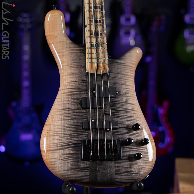 Spector NS-2 4-String Super Faded Black Reverse Burst | Reverb